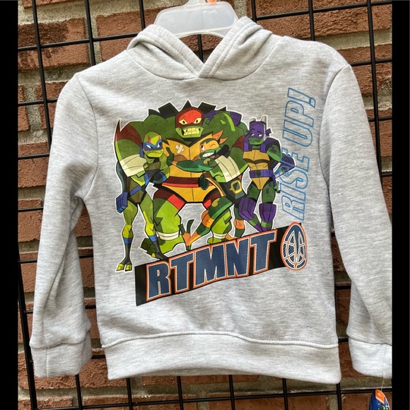 Nickelodeon | Shirts & Tops | Teenage Mutant Ninja Turtles Hoodie ...